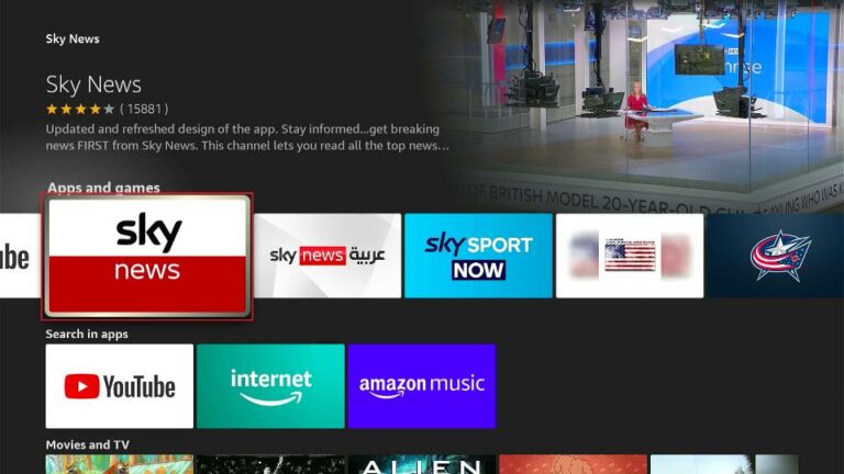 How to Install Sky News on FireStick for Free News